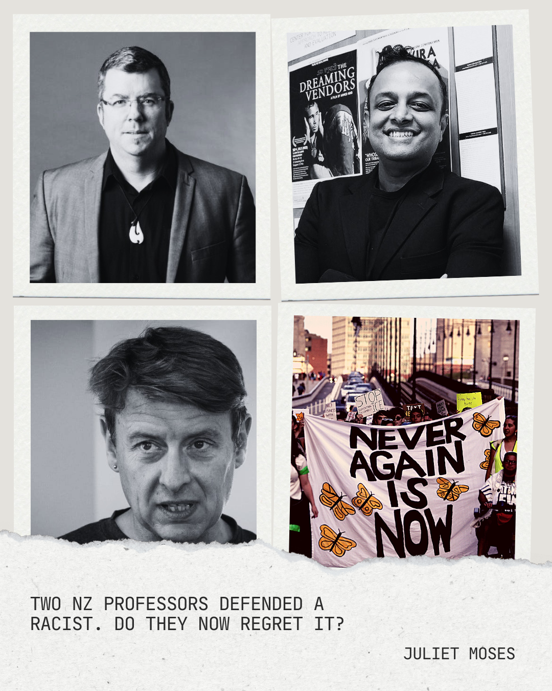 Two NZ professors defended a racist. Do they regret it now? - Plain ...